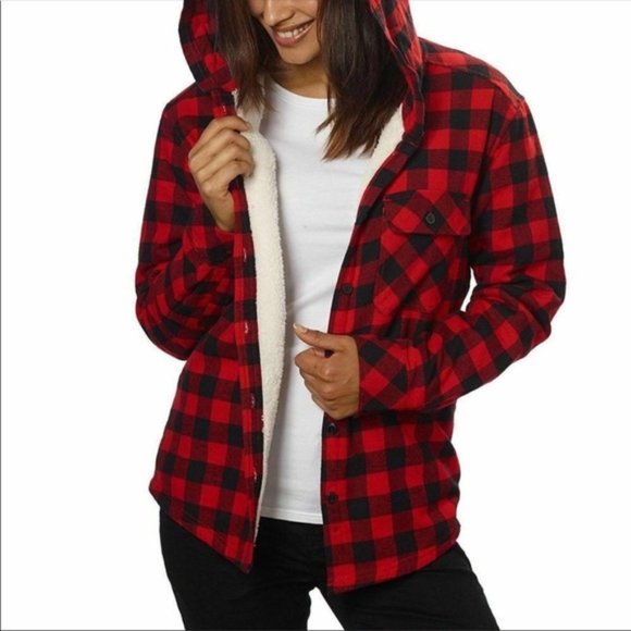 Boston Traders | Jackets & Coats | Boston Traders Plaid Flannel Shacket ...